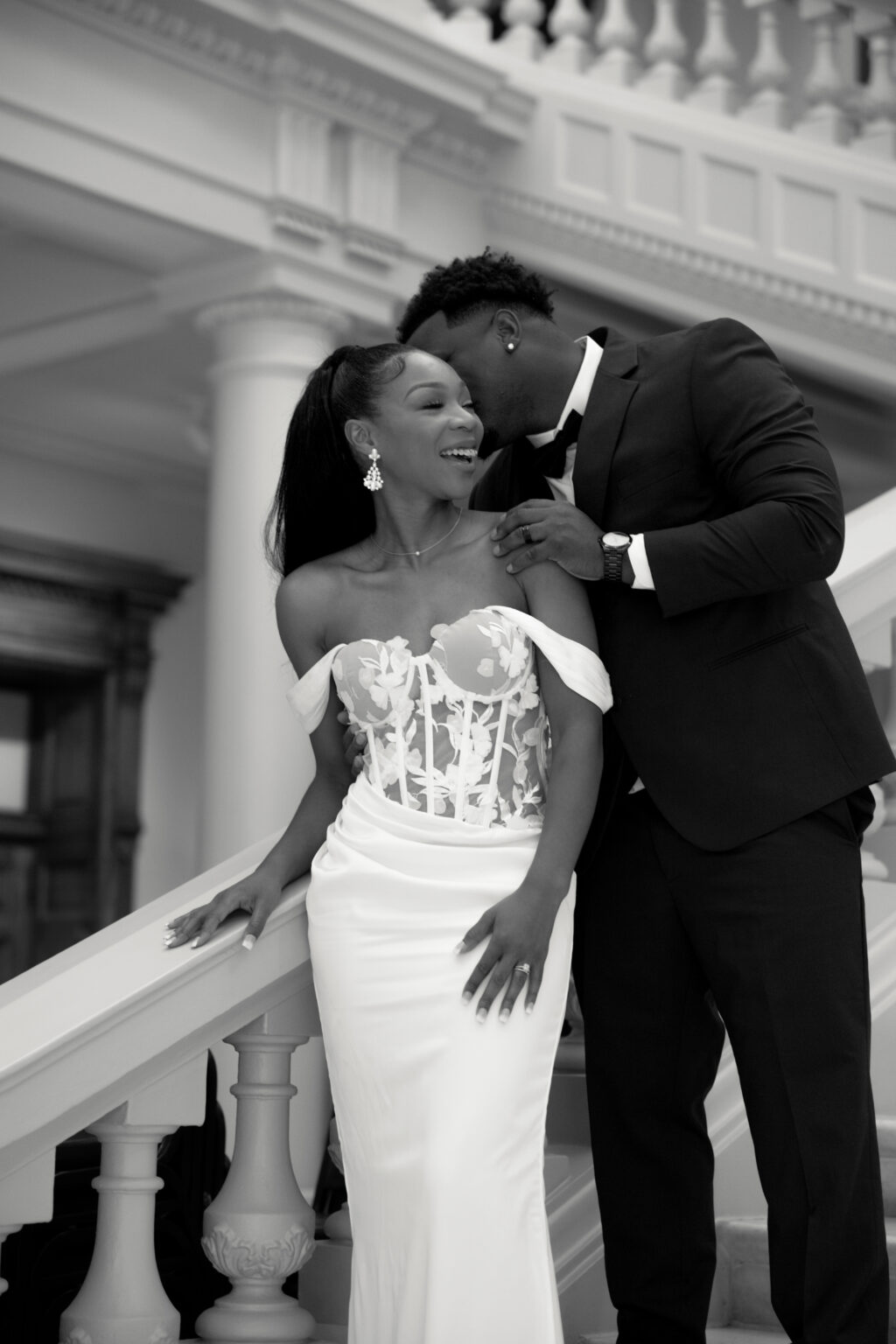 Romantic City Hall Elopement in Atlanta - michellesalazarphoto.com